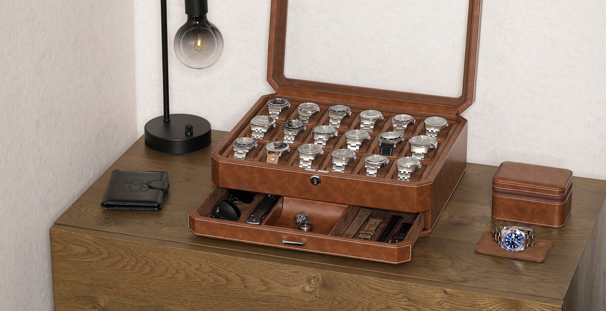 Rothwell San Francisco: Watch Boxes, Travel Cases, Watch Winders