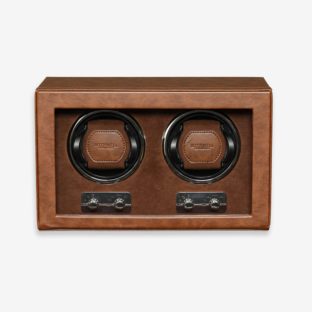 Rothwell Double Watch Winder (Black / Red) - RothwellSF